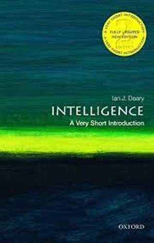 Inteligencia: Una Breve Introduccion De Deary Ian - Isbn:9788412106336 ...